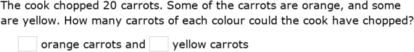IXL - Word problems with both addends unknown - up to 20 (1st class ...