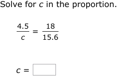 IXL - Solve proportions (3rd year maths practice)