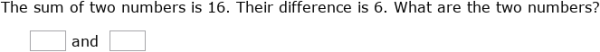 IXL - Find two numbers based on sum and difference (3rd class maths ...