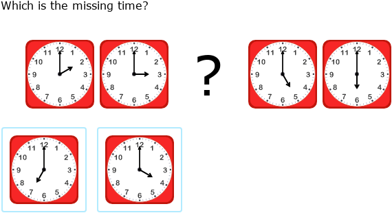 IXL - Time patterns (2nd class maths practice)