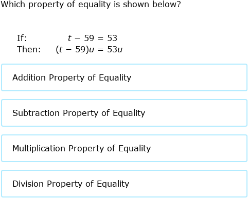 IXL - Properties of equality (3rd year maths practice)