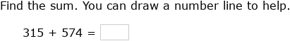 IXL - Use number lines to add three-digit numbers (2nd class maths ...