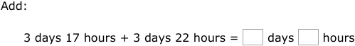 IXL - Add and subtract mixed time units (5th class maths practice)