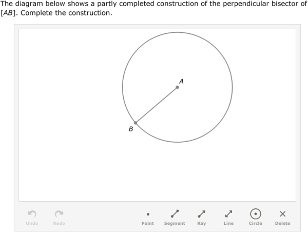 IXL - Construct the midpoint or perpendicular bisector of a segment (3rd year maths practice)