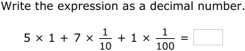 IXL - Convert decimals between standard and expanded form using ...