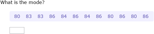 IXL - Find the mode (3rd class maths practice)