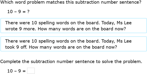 IXL - Match word problems to addition and subtraction sentences - up to ...