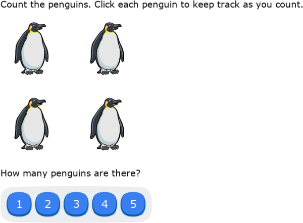 IXL - Learn to count to 5 (Senior infants maths practice)