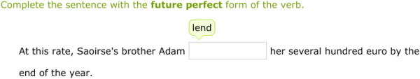 IXL - Form the perfect verb tenses (3rd year English practice)
