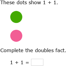 IXL - Add doubles using models (2nd class maths practice)