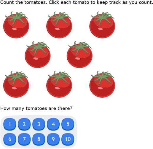 IXL - Learn to count - up to 10 (Junior infants maths practice)