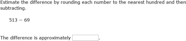 IXL - Estimate sums and differences of whole numbers (5th class maths ...