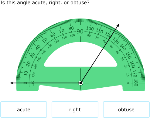 IXL - Measure angles with a protractor (5th class maths practice)