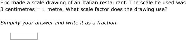 IXL - Scale drawings: word problems (2nd year maths practice)