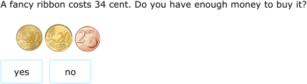 IXL - Purchases: do you have enough money? (1st class maths practice)