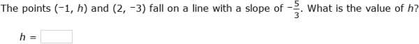 IXL - Find a missing coordinate using slope (Transition year maths ...