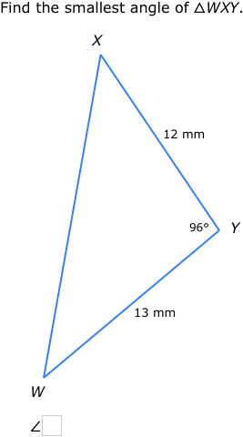 IXL - Angle-side relationships in triangles (5th year maths practice)