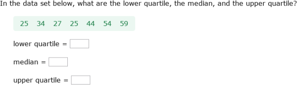 IXL - Quartiles (2nd year maths practice)