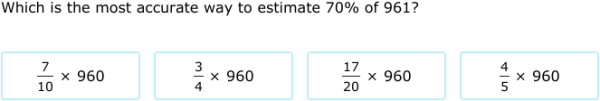 IXL - Estimate percents of numbers (1st year maths practice)