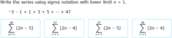 IXL - Introduction to sigma notation (5th year maths practice)