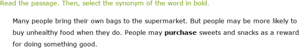 IXL - Determine the meaning of words using synonyms in context (3rd ...