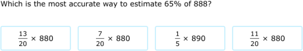 IXL - Estimate percents of numbers (2nd year maths practice)
