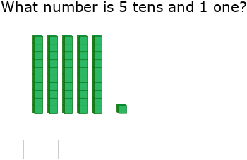 IXL - Build and partition two-digit numbers - with models (1st class ...