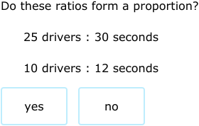 IXL - Do the ratios form a proportion: word problems (1st year maths ...