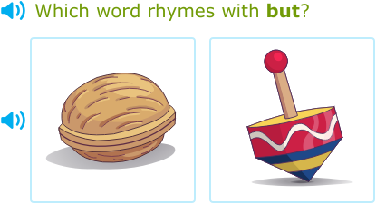 IXL - Choose the picture that rhymes with the word (Senior infants ...