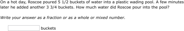 IXL - Add and subtract mixed numbers: word problems (6th class maths ...