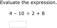 IXL - Evaluate numerical expressions involving integers (3rd year maths practice)