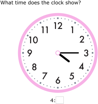 IXL - Read clocks and write times (3rd class maths practice)