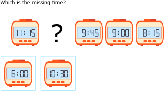 IXL - Time patterns (5th class maths practice)