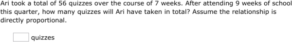 IXL - Solve proportions: word problems (1st year maths practice)