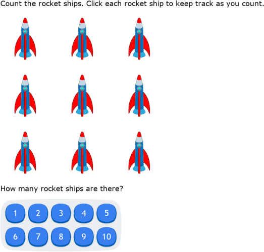 IXL Learn To Count To 10 Senior Infants Maths Practice 
