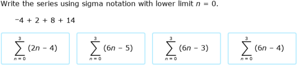 IXL - Introduction to sigma notation (6th year maths practice)