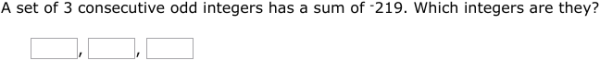 IXL - Consecutive integer problems (3rd year maths practice)