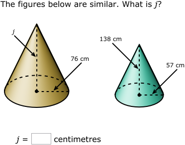 IXL - Introduction to similar solids (5th year maths practice)