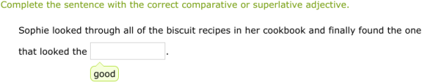 IXL - Good, better, best, bad, worse and worst (3rd year English practice)