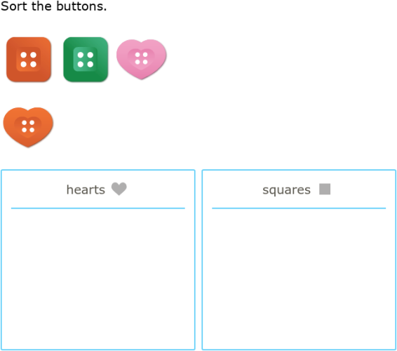 IXL - Classify and sort by shape (Senior infants maths practice)