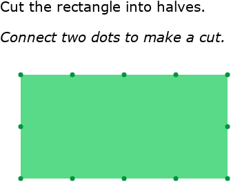 IXL - Make halves and quarters (1st class maths practice)