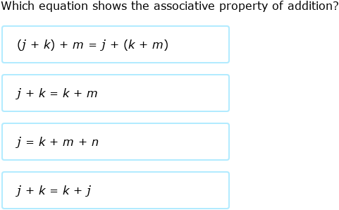 IXL - Properties of addition and multiplication (3rd year maths practice)