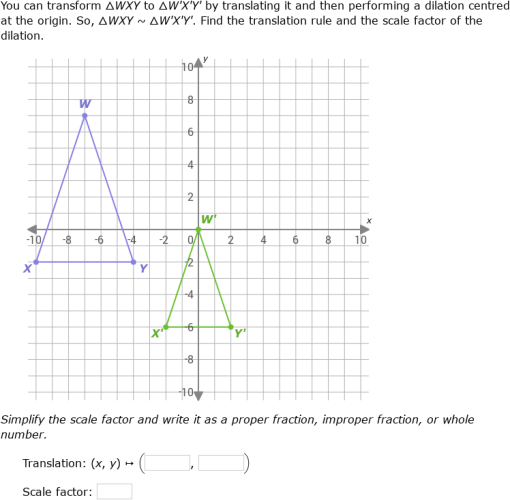 IXL - Similar triangles and similarity transformations (5th year maths ...
