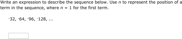 IXL - Write variable expressions for arithmetic sequences (2nd year maths practice)