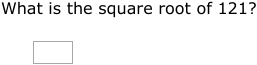 IXL - Square roots of perfect squares (1st year maths practice)
