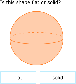 IXL - Flat and solid shapes (Junior infants maths practice)