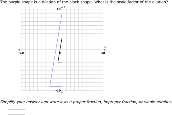 IXL - Dilations: scale factor and classification (Transition year maths ...