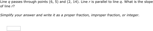 IXL - Find the slope of a linear function (6th year maths practice)