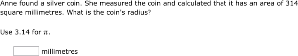 IXL - Circles: word problems (2nd year maths practice)