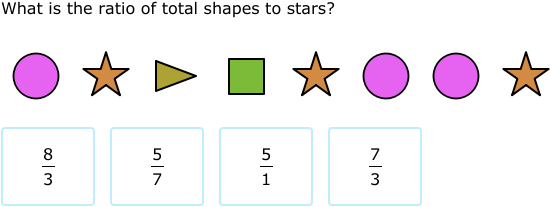 IXL - Write a ratio (6th class maths practice)